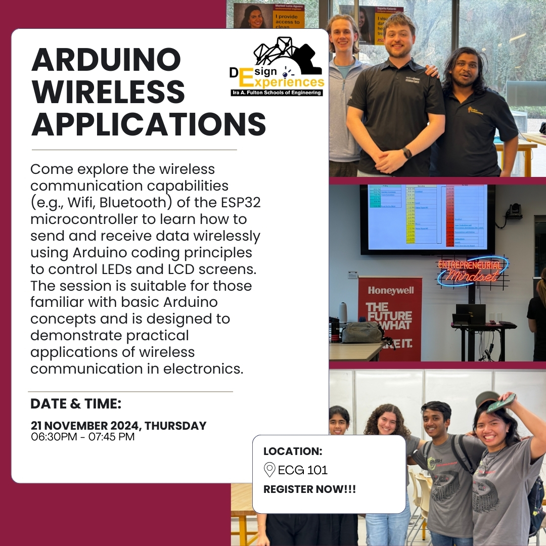 Design Workshops and Challenges – ASU Engineering Student Hub